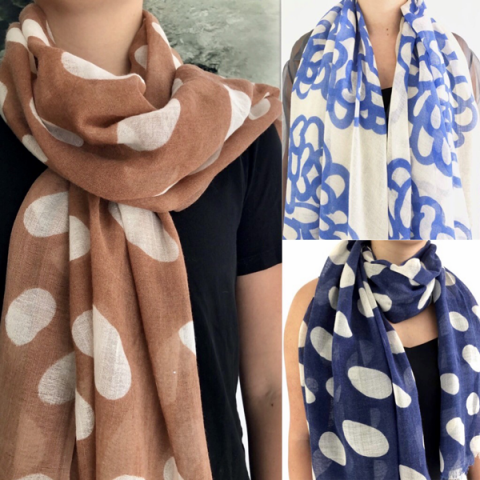 Wool Designer Scarves - Carol Lee´s Cottage
